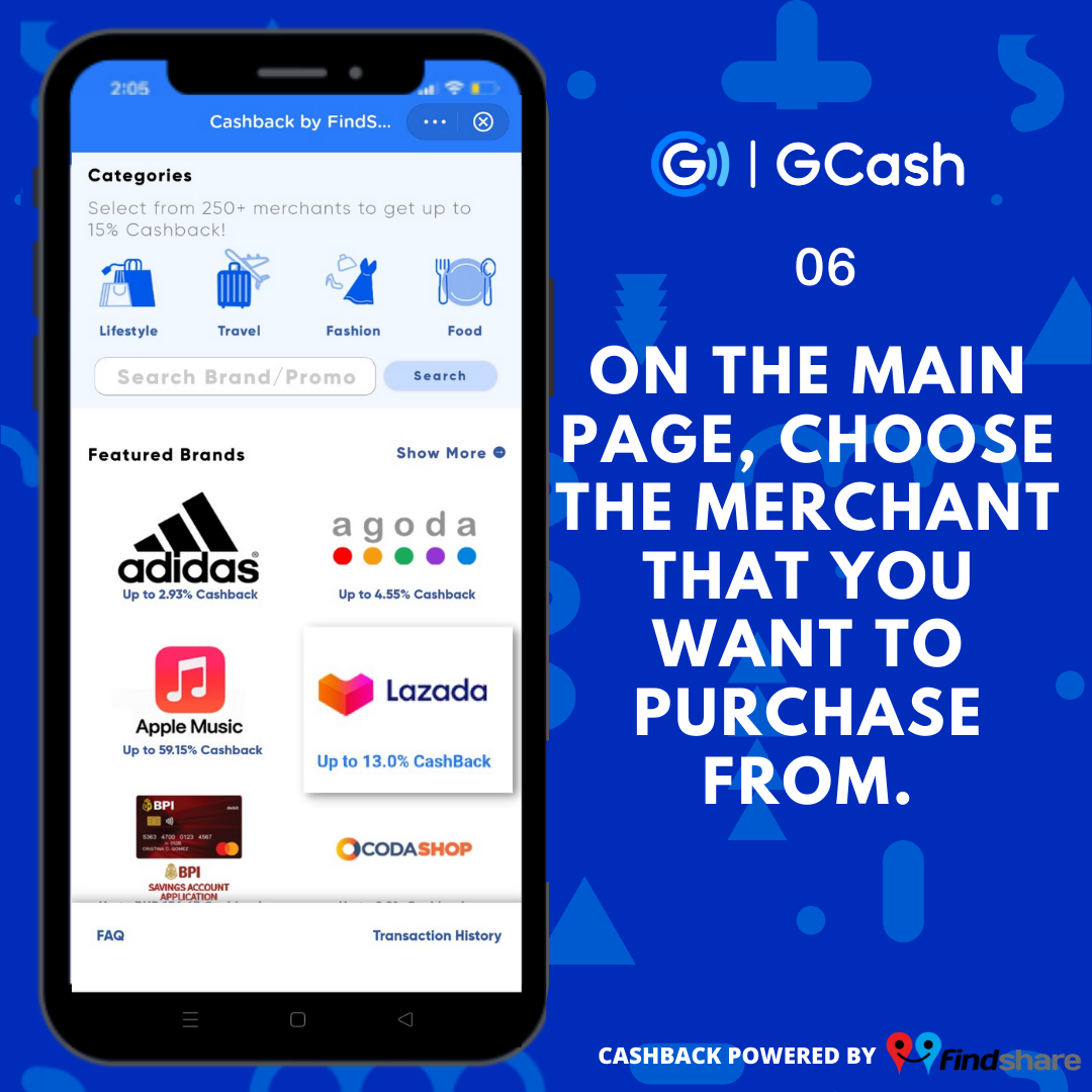GCASH Cashback by FindShare – Findshare