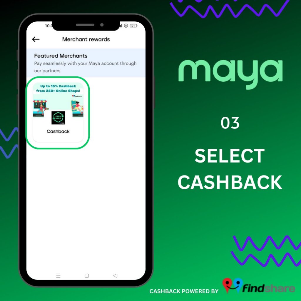 MAYA Cashback by FindShare - Findshare