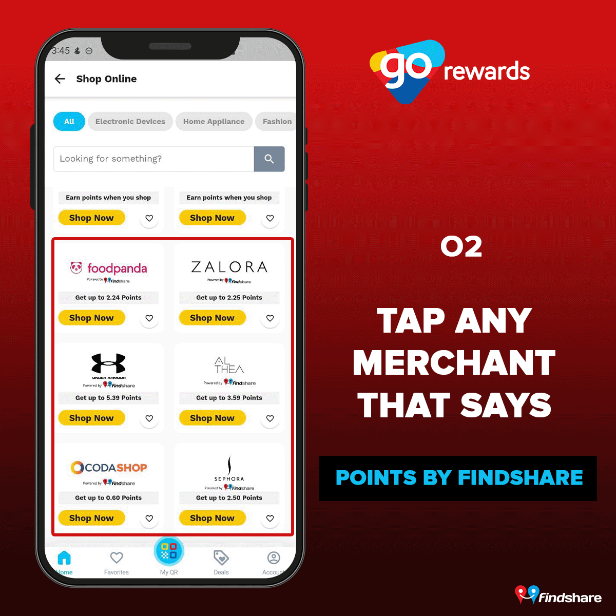 GOREWARDS Points by FindShare - Findshare