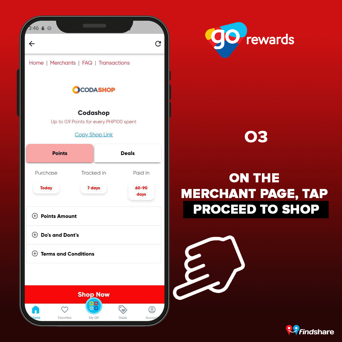 GOREWARDS Points by FindShare - Findshare
